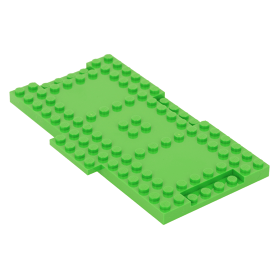 Comprar Lego Plate 8x16 c/ Encaixes 1x4 - Verde Brilhante - PN 18922 ...