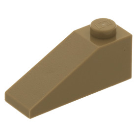 Comprar Lego Slope 1x3 33° - Bege Escuro - PN 4286 / CN 4247147 / ...