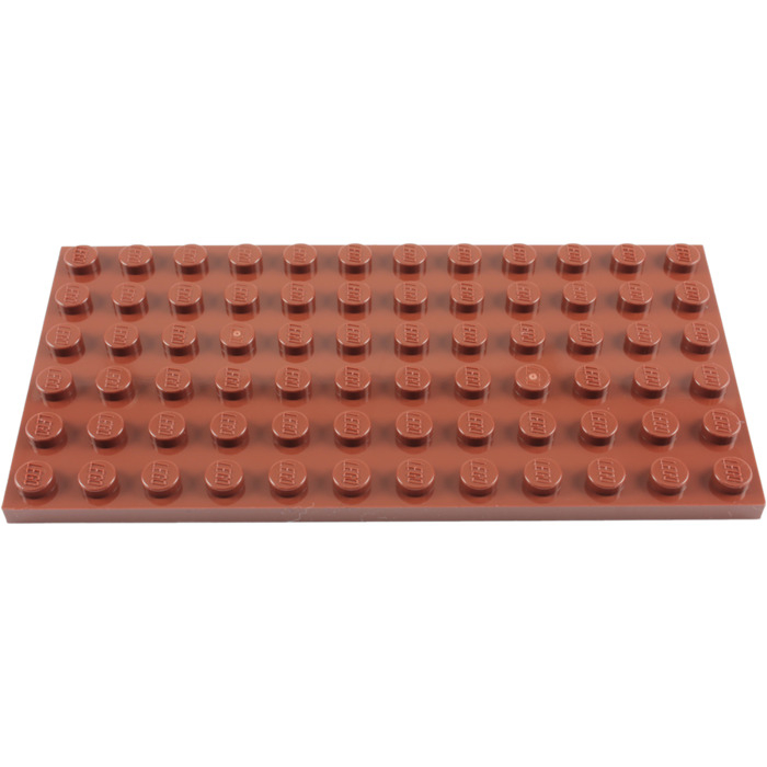 Comprar Lego Plate 6x12 - Marrom - PN 3028 / CN 4264669 - Techbricks ...