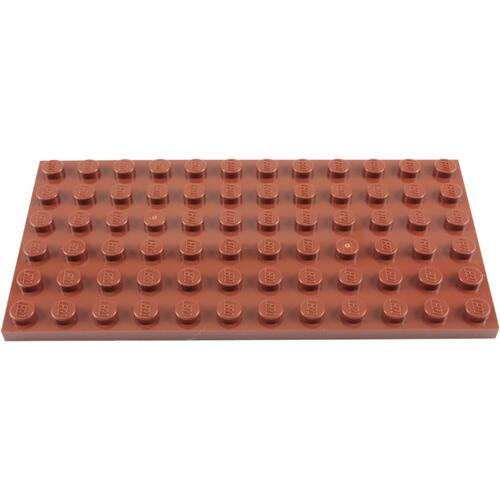 Comprar Lego Plate 6x12 - Marrom - PN 3028 / CN 4264669 - Techbricks ...