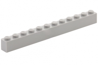Comprar Lego Brick tijolo 1x12 - Cinza Claro - PN 6112 / CN 4211522 ...