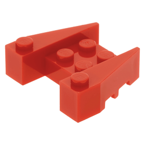Comprar Lego brick / Wedge 3x4 - Vermelho - PN 50373 / CN 4230901 / ...