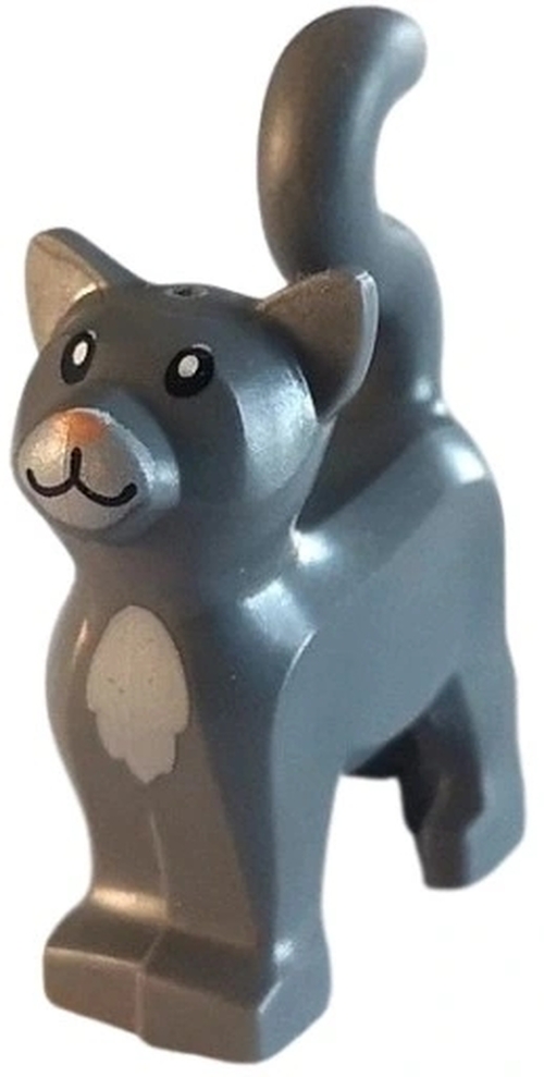 Comprar Lego Animais Gato com Cauda Longa - Cinza Escuro - PN 80829 ...
