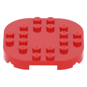 Comprar Lego Plate 6x6x0.7 C/ Cantos Arredondados e Studs na Borda ...