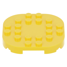Comprar Lego Plate 6x6x0.7 C/ Cantos Arredondados e Studs na Borda ...