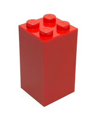 Comprar Lego Brick tijolo 2x2X2 - Vermelho - PN 30145 / CN 6138839 / 4107634 - a partir de R$3 ...