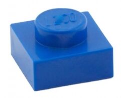 Comprar Lego Plate 1x1 - Azul - PN 3024 / 30008 / 63326 / CN 302423 ...