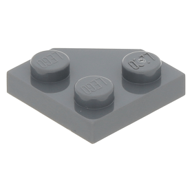 Comprar Lego Plate Wedge 2x2 45 graus - Cinza Escuro - PN 26601 / CN ...