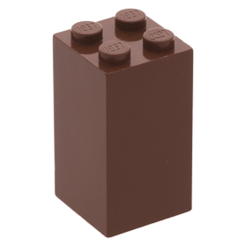 Comprar Lego Brick tijolo 2x2X3 - Marrom - PN 30145 / CN 4220430 / ...