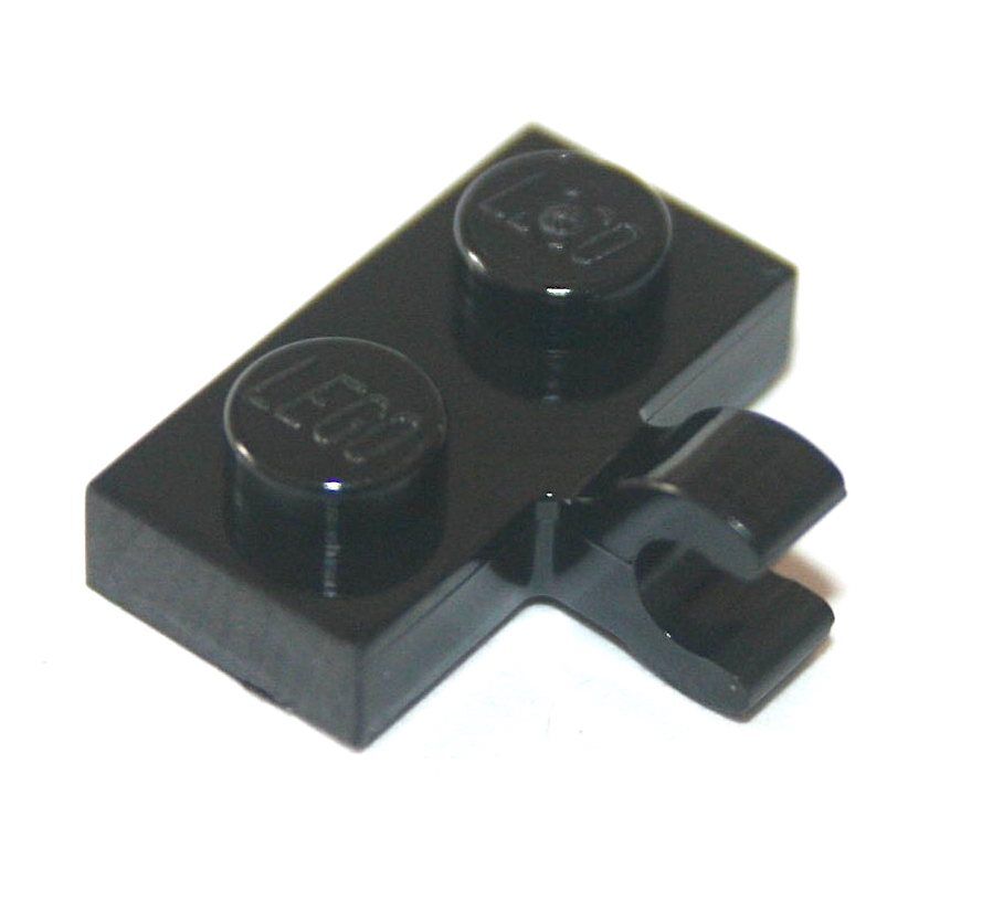 Comprar Lego Plate 1x2 c/ 1 clip - Preto - PN 11476 / CN 6132731 - a ...
