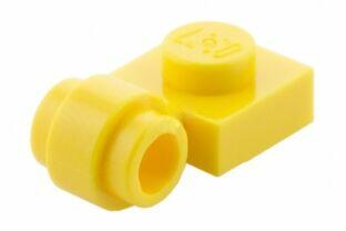 Comprar Lego Plate 1x1 com clip lateral - Amarelo - PN 4081 / CN 408124 ...