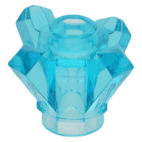 Comprar Lego Pedra / Cristal 1x1 c/ 4 Pontas - Azul Claro Transparente ...