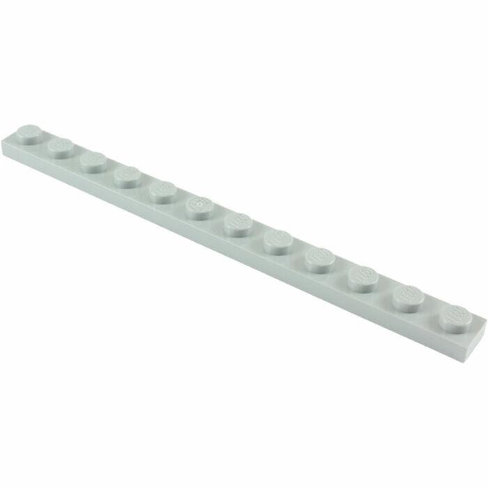 Comprar Lego Plate 1x12 - Cinza Claro - PN 60479 / CN 4514846