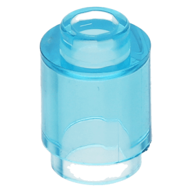 Comprar Lego Brick Redondo 1x1 - Azul Claro Transparente - PN 3062 ...