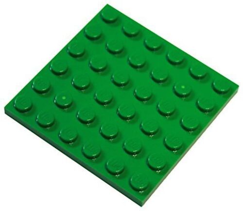 Comprar Lego Plate 6x6 - Verde - PN 3958 / CN 4112519 / 4140525 ...