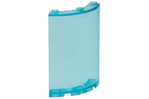 Comprar Lego Painel Curvo 4x4x6 - Azul Claro Transparente - PN 30562 ...