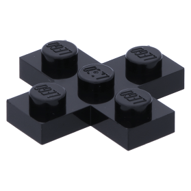 Comprar Lego Plate 3x3 em Cruz - Preto - PN 15397 / CN 6097283 - a ...
