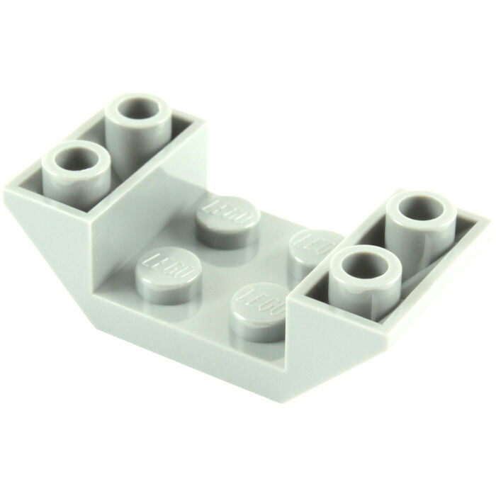 Comprar Lego Slope 45° 4x2 duplo invertido - Cinza Claro - PN 4871 / CN ...
