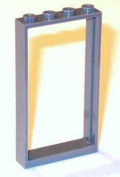 Comprar Lego marco de porta 1 x 4 x 6 simples - Cinza Escuro - PN 60596 ...