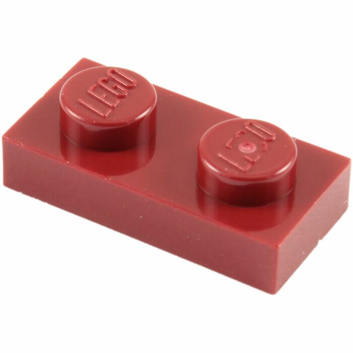 Comprar Lego Plate 1x2 - Vermelho Escuro - PN 3023 / CN 4162582 / 4539097 - a partir de R$0,72 ...