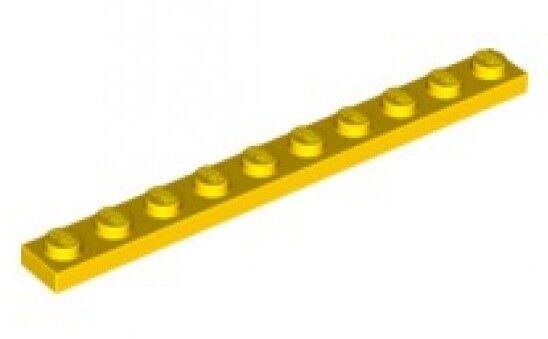 Comprar Lego Plate 1x10 - Amarelo - PN 4477 / CN 447724 / 6079138 / 6078095 - Techbricks - A Sua ...