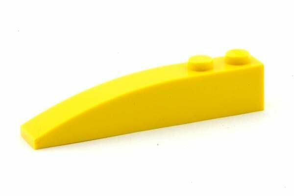 Comprar Lego Slope Curvado 6x1 - Amarelo - Pn 42022 / CN 4160392 - a ...