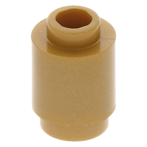 Comprar Lego Brick Redondo 1x1 - Dourado Perolizado - PN 3062 / 18860 ...