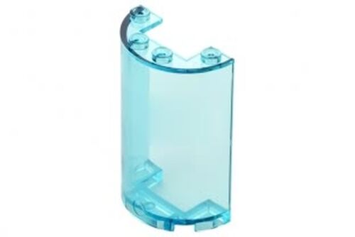 Comprar Lego Painel / Cilindro 2x4x5 - Azul Transparente - PN 35312 ...