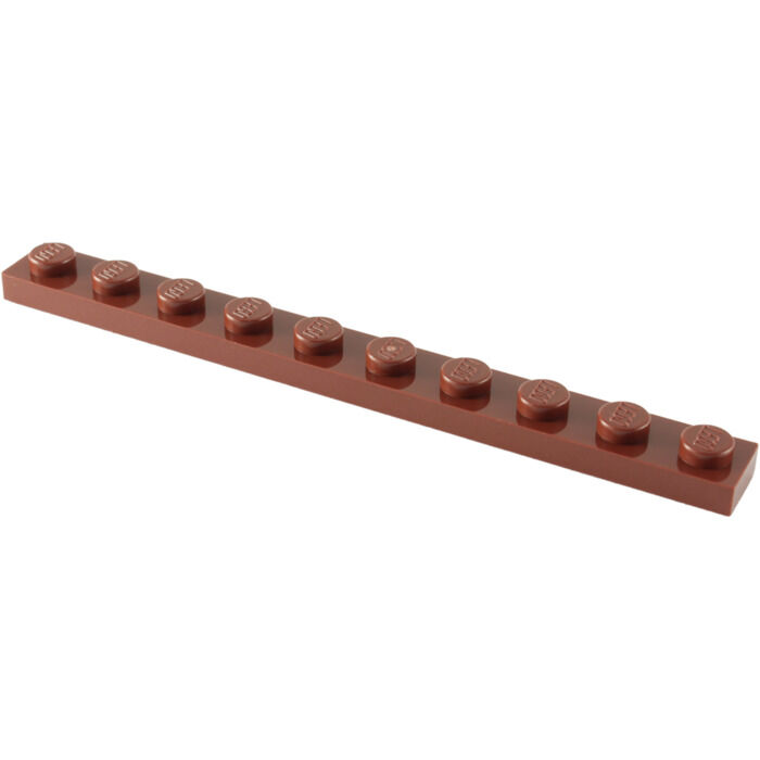 Comprar Lego Plate 1x10 - Marrom - PN 4477 / CN 4223683 - Techbricks ...