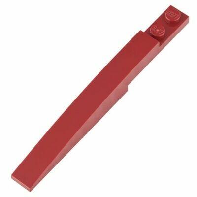 Comprar Lego Slope 8x1 c/ plate 1x2 - Vermelho Escuro - PN 13731 / 85970 / CN 6023325 / 6037670 ...