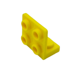 Comprar Lego bracket 1x2 - 2x2 para cima - Amarelo - PN 99207 / CN ...