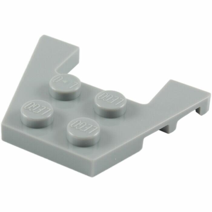 Comprar Lego Plate wedge 3x4 - Cinza Claro - PN 4859 / 28842 / 48183 ...