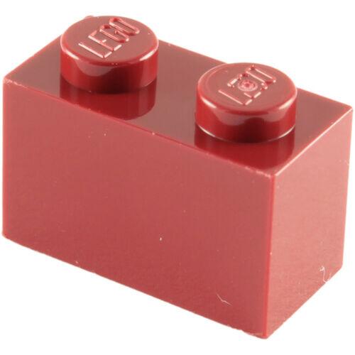 Comprar Lego Brick tijolo 1x2 - Vermelho Escuro - PN 3004 / 3065 / 35743 / CN 4163454 / 4539102 ...