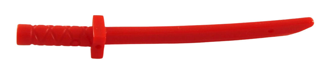 Comprar LEGO Espada Katana p/ Minifig - Vermelho - PN 21459 / 30173 ...