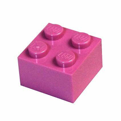 Comprar Lego Brick tijolo 2x2 - Rosa Escuro - PN 3003 / CN 4245306 / 4251571 / 4497170 / 4517992 ...