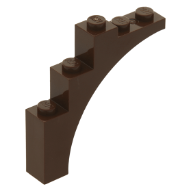 Comprar Lego Meio Arco 1x5x4 - Marrom Escuro - PN 2339 / 14395 / CN ...