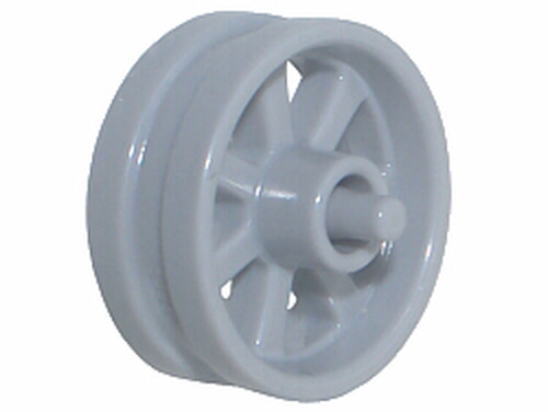 Comprar Lego Roda 14,6 x 6mm p/ Moto - Cinza Claro - PN 50862 / CN ...