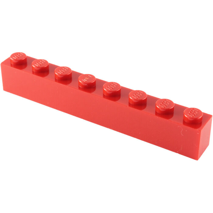 Comprar Lego Brick 1x8 - Vermelho - PN 3008 / CN 300821 - a partir de R ...