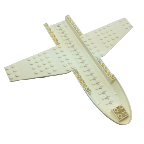 Comprar Lego Fuselagem de Avião Fundo 26x24x1.33 - Branco - PN 67138 ...
