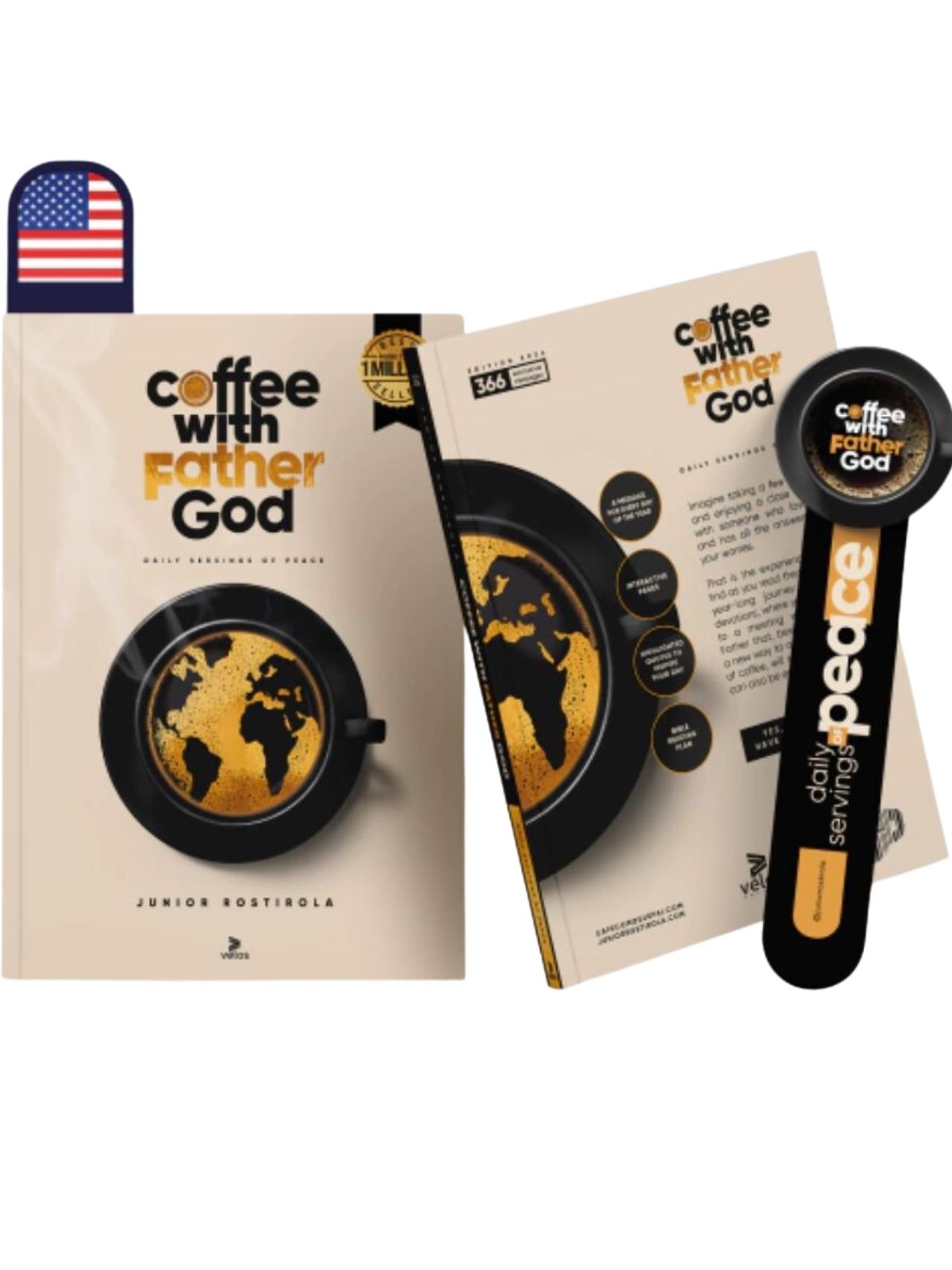 Comprar Coffee with Father God | VERSÃO INGLÊS | Devocional Café com Deus Pai - Livraria Cordeiro