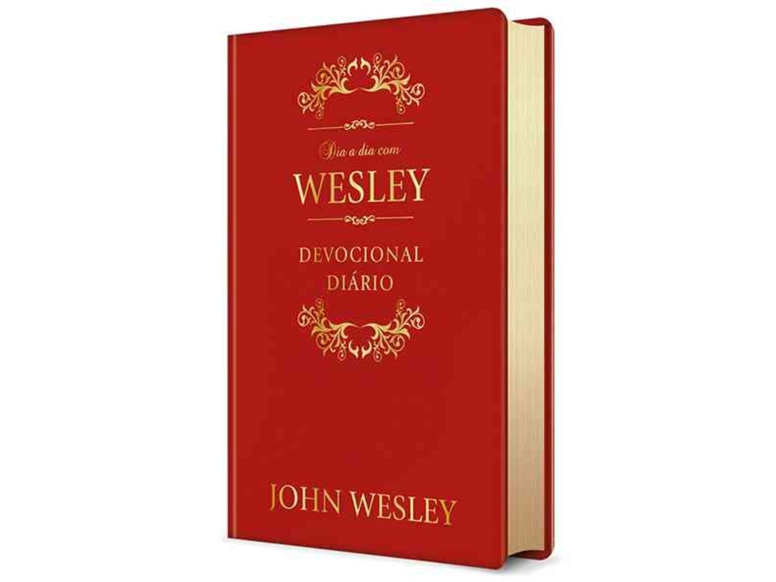 Comprar Dia a dia com John Wesley Devocional 366 dias | Capa Couro Luxo ...