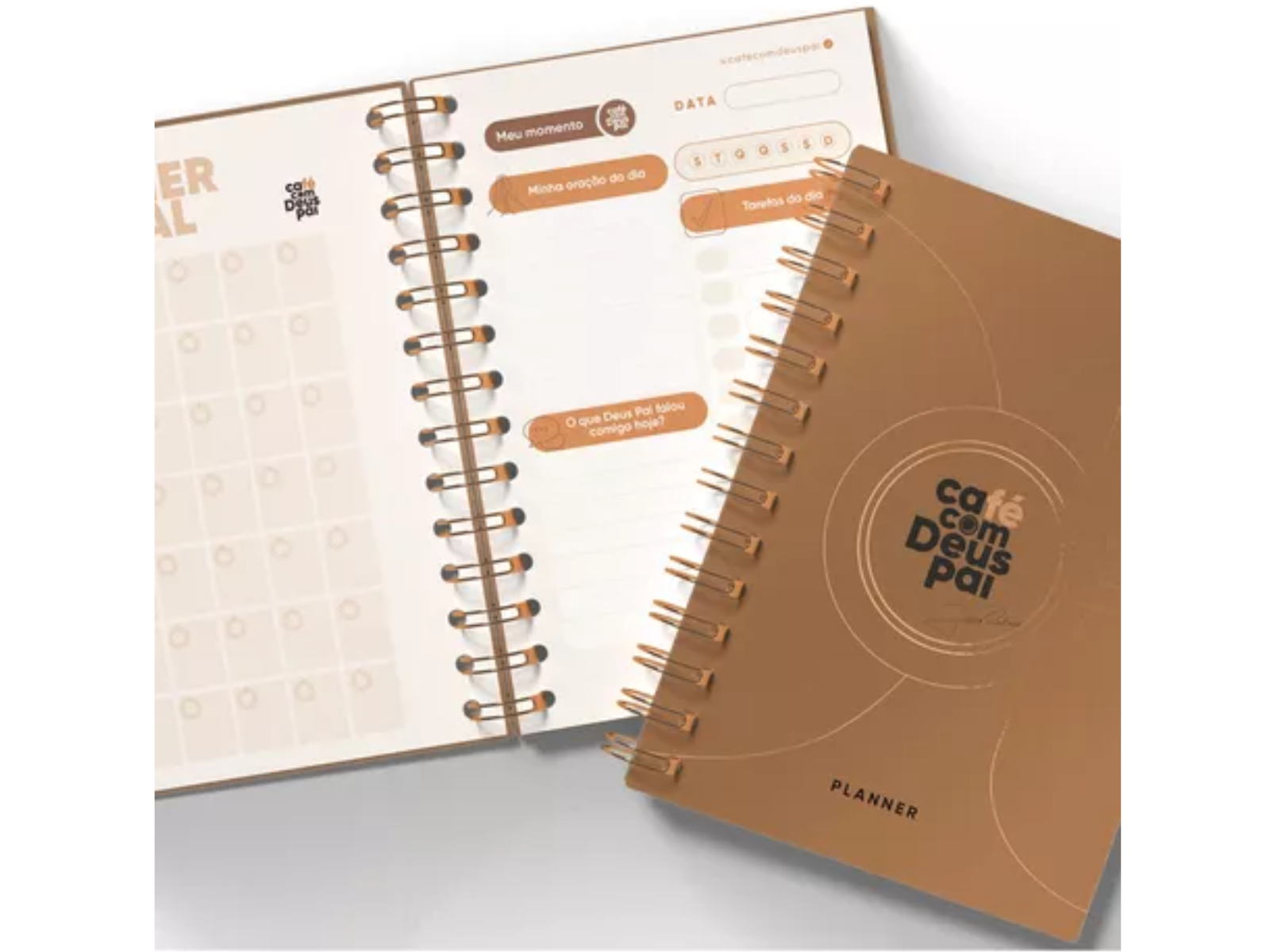 Comprar Kit Café Com Deus Pai + Planner Café com Deus Pai: Inspiração E ...