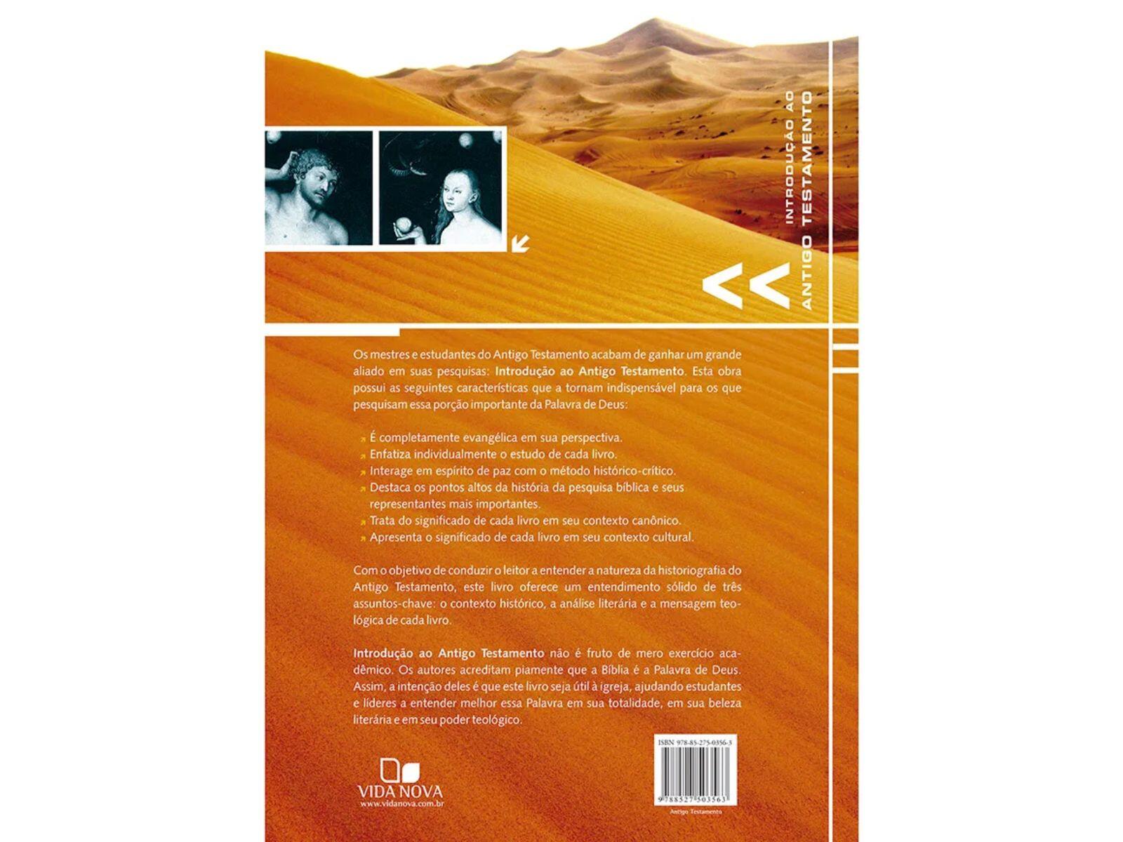 Comprar Introdução ao Antigo Testamento | Raymond B. Dillard e Tremper ...