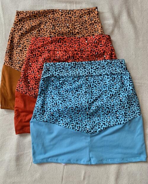 Comprar Saia OnÇa Bicolor R1500 Gata Luxuosa