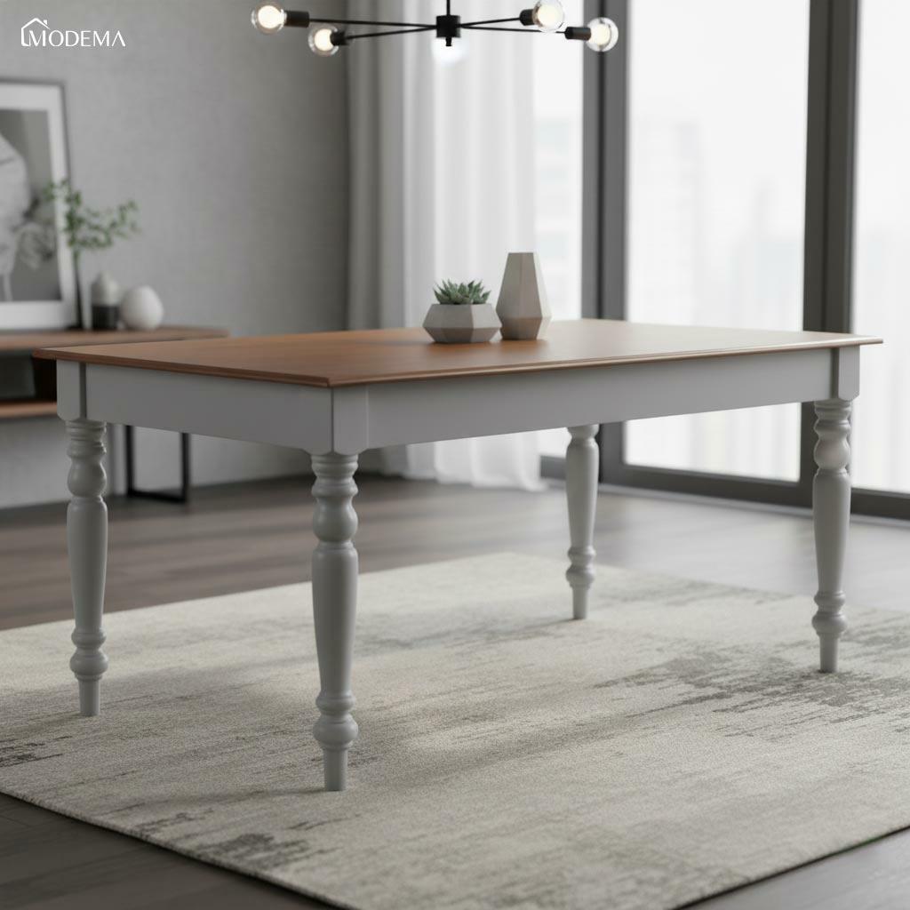 Mesa de Jantar Retangular 917 Linz Móveis | Modema