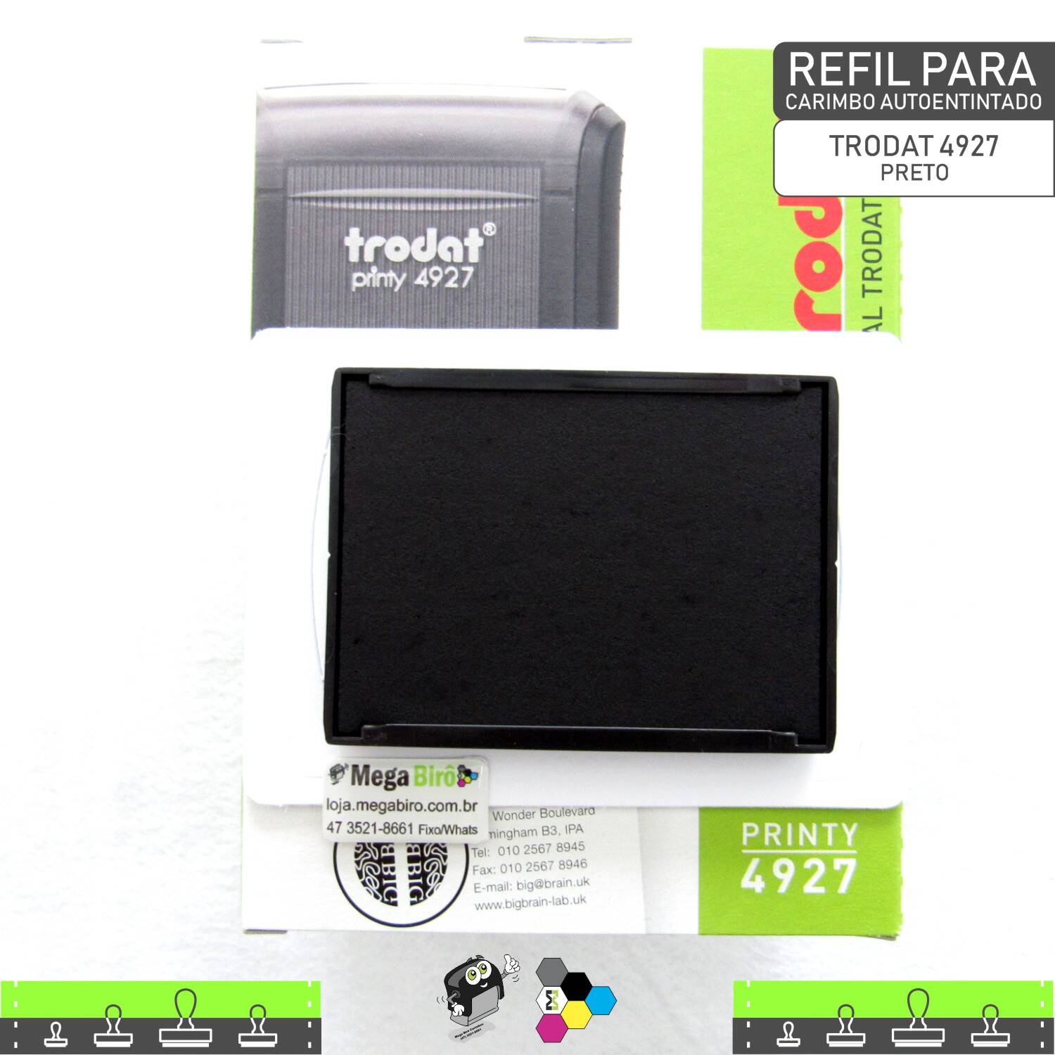 Comprar Refil TRODAT 4927 - para Carimbo Autoentintado - a partir de R ...