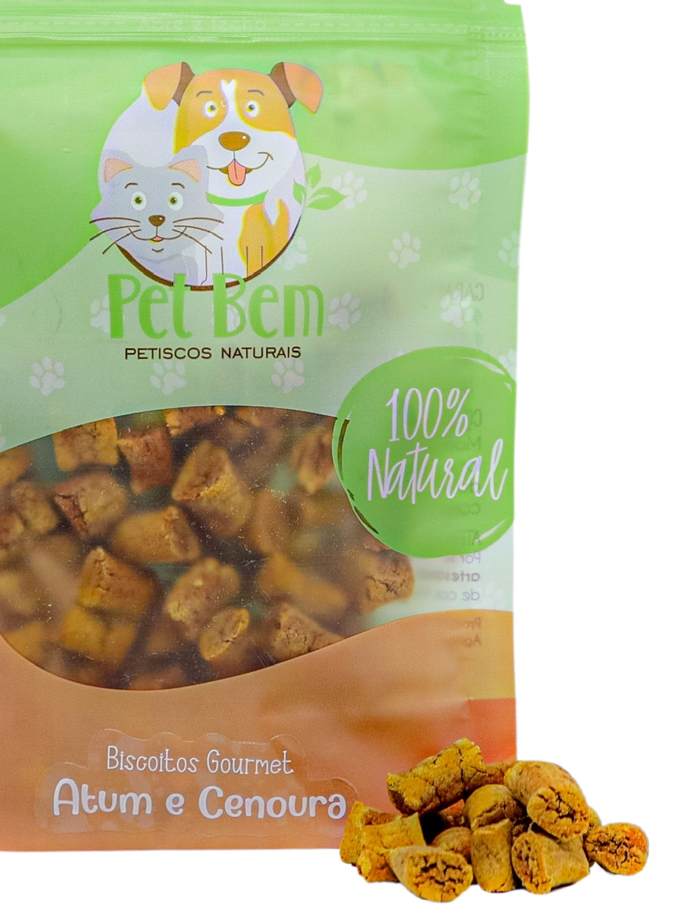 Petisco Natural para Cães - Atum e Cenoura - a partir de R$21,92