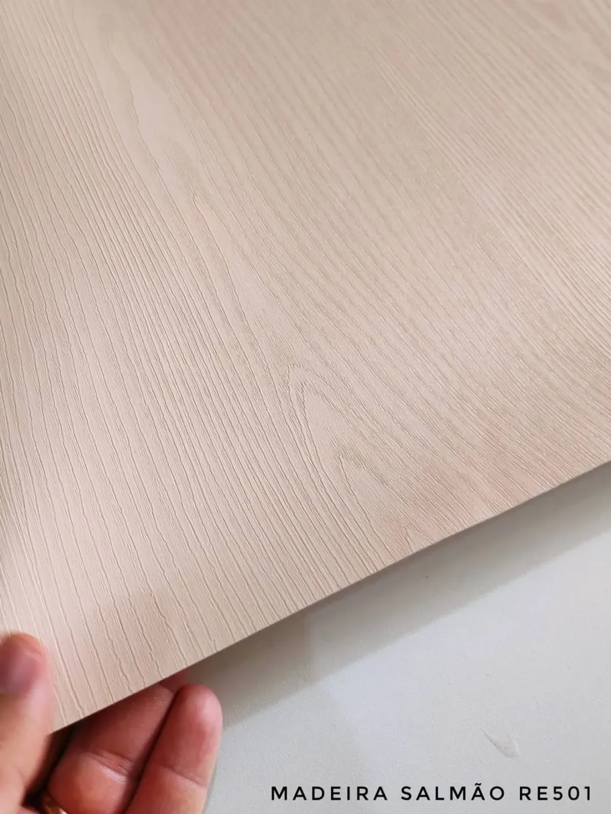 Madeira salmão amostra 20cm x 30cm - a partir de R$7,41