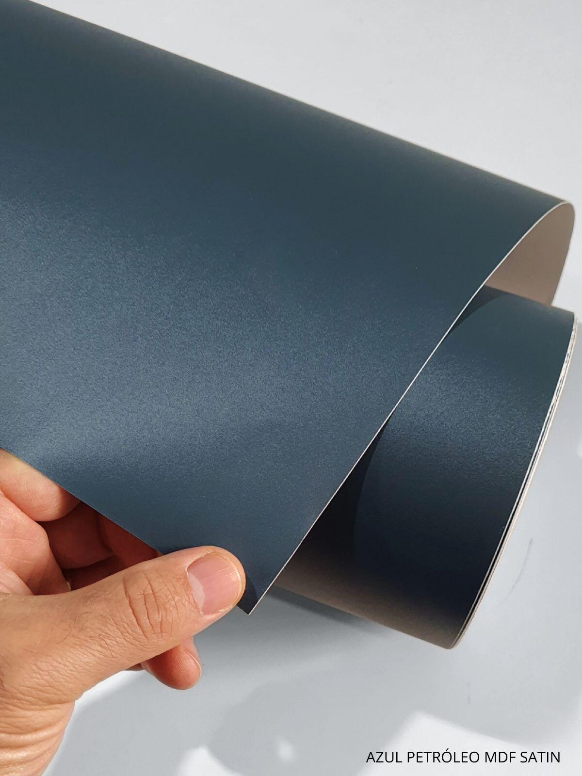Comprar AZUL PETROLEO MDF fórmica Satin (Largura 122cm), espessura 0 ...