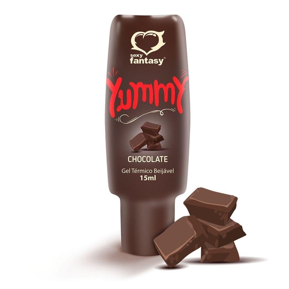 Comprar Yummy Gel Térmico Beijável Chocolate - R$8,90 - Sempre Bella ...